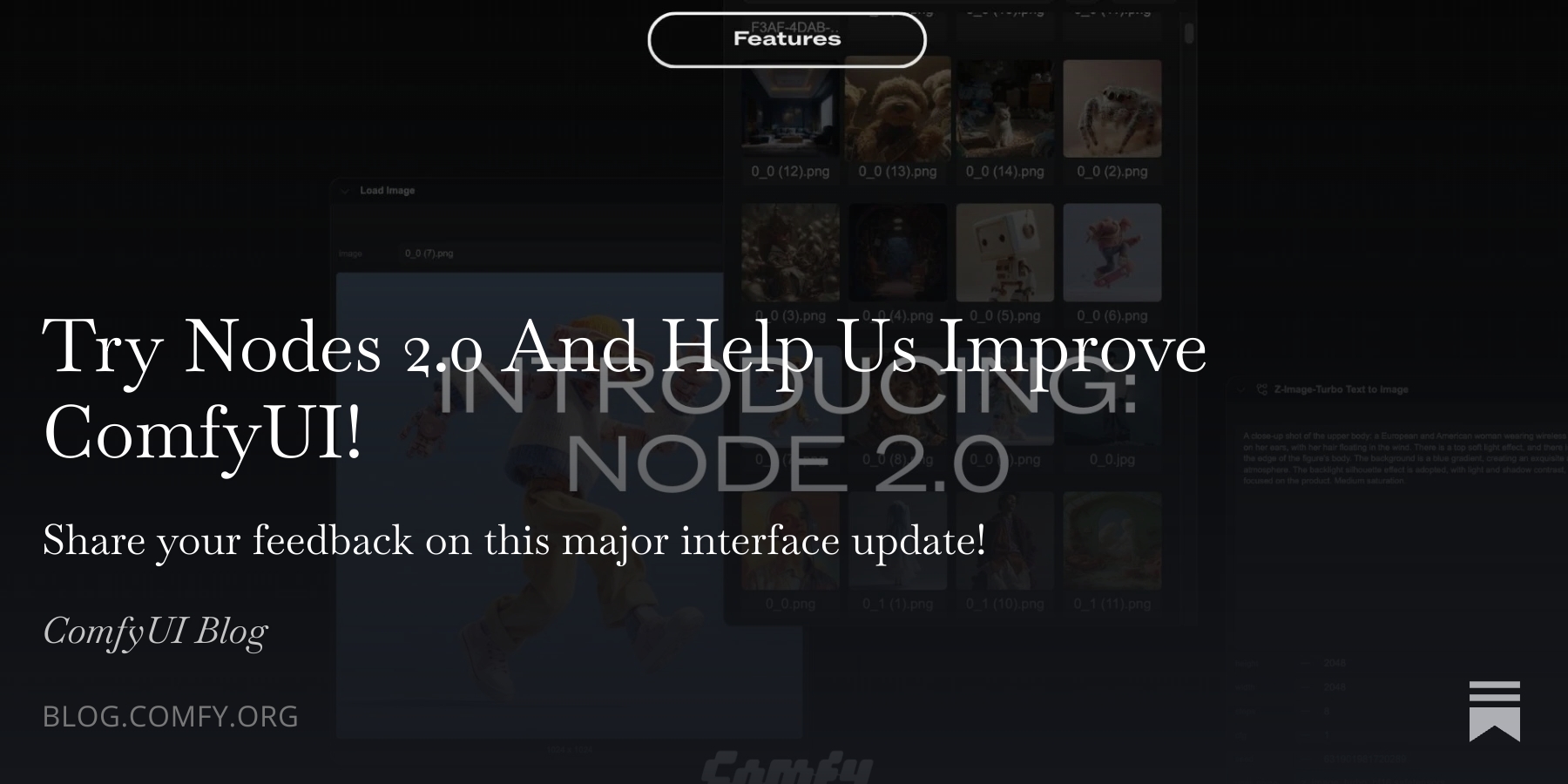 Try Nodes 2.0 (Beta) And Help Us Improve ComfyUI!
